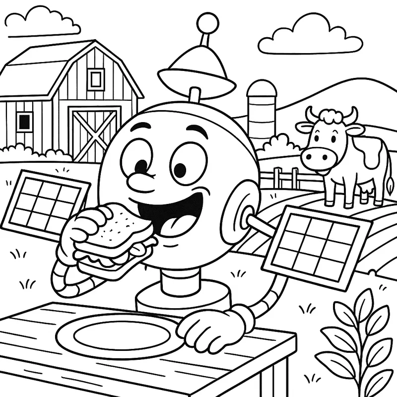 coloring page satellite